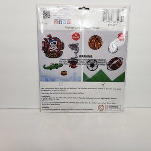 Flomo | Party Supplies | Flomo Self 3d Stick Sport Balloon Art Wall ...